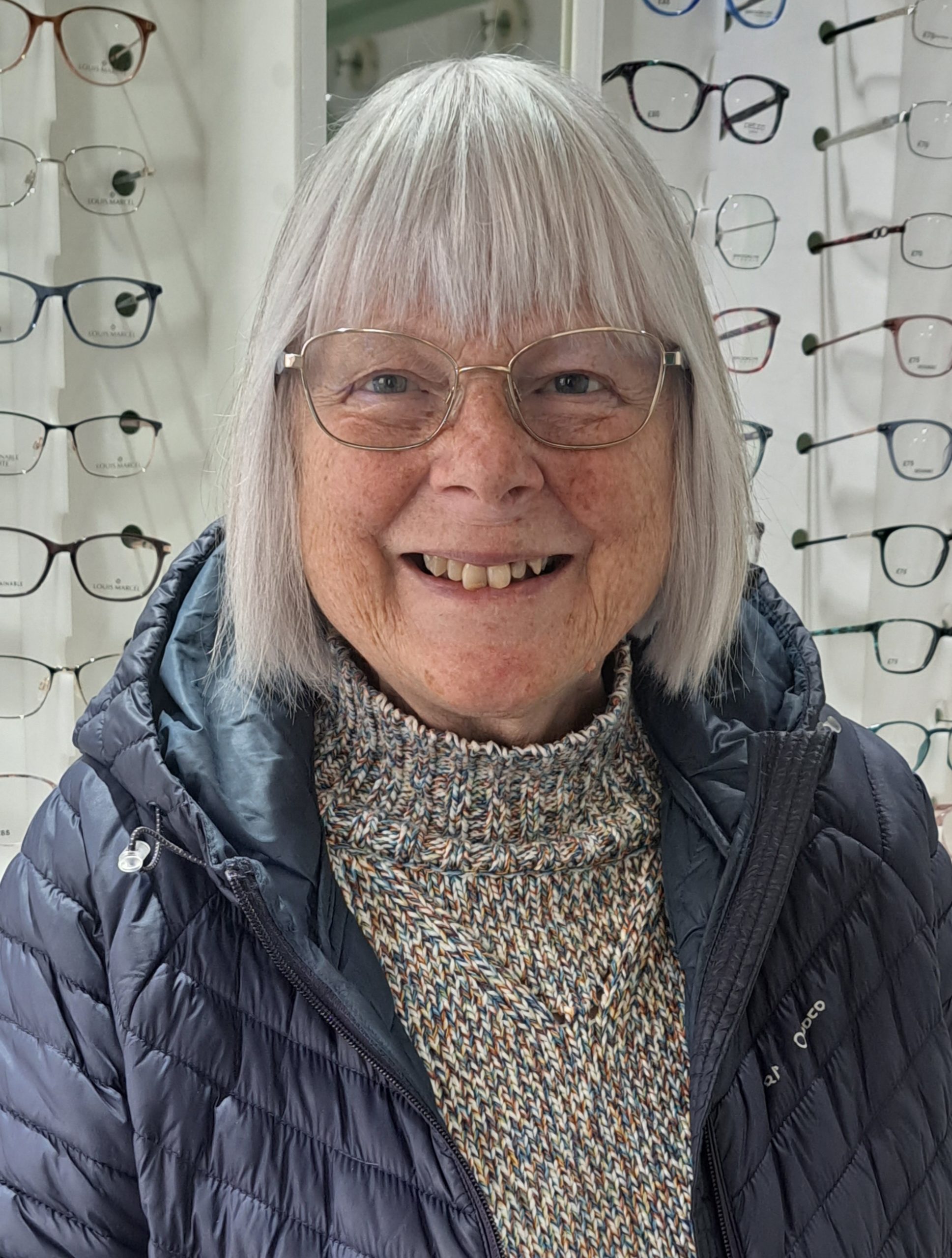 New eyewear for Frances - Lindsay & Johnson Opticians
